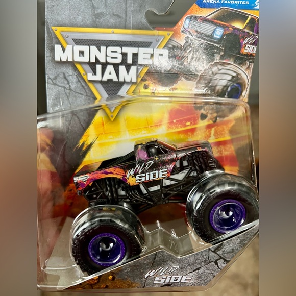 Monster Jam | Toys | Monster Jam Wild Side Truck 225 Newest Series ...